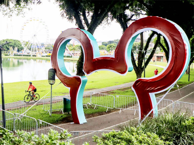 Parque Mágico do Natal da Disney começa a ser montado no Parque Barigui ...